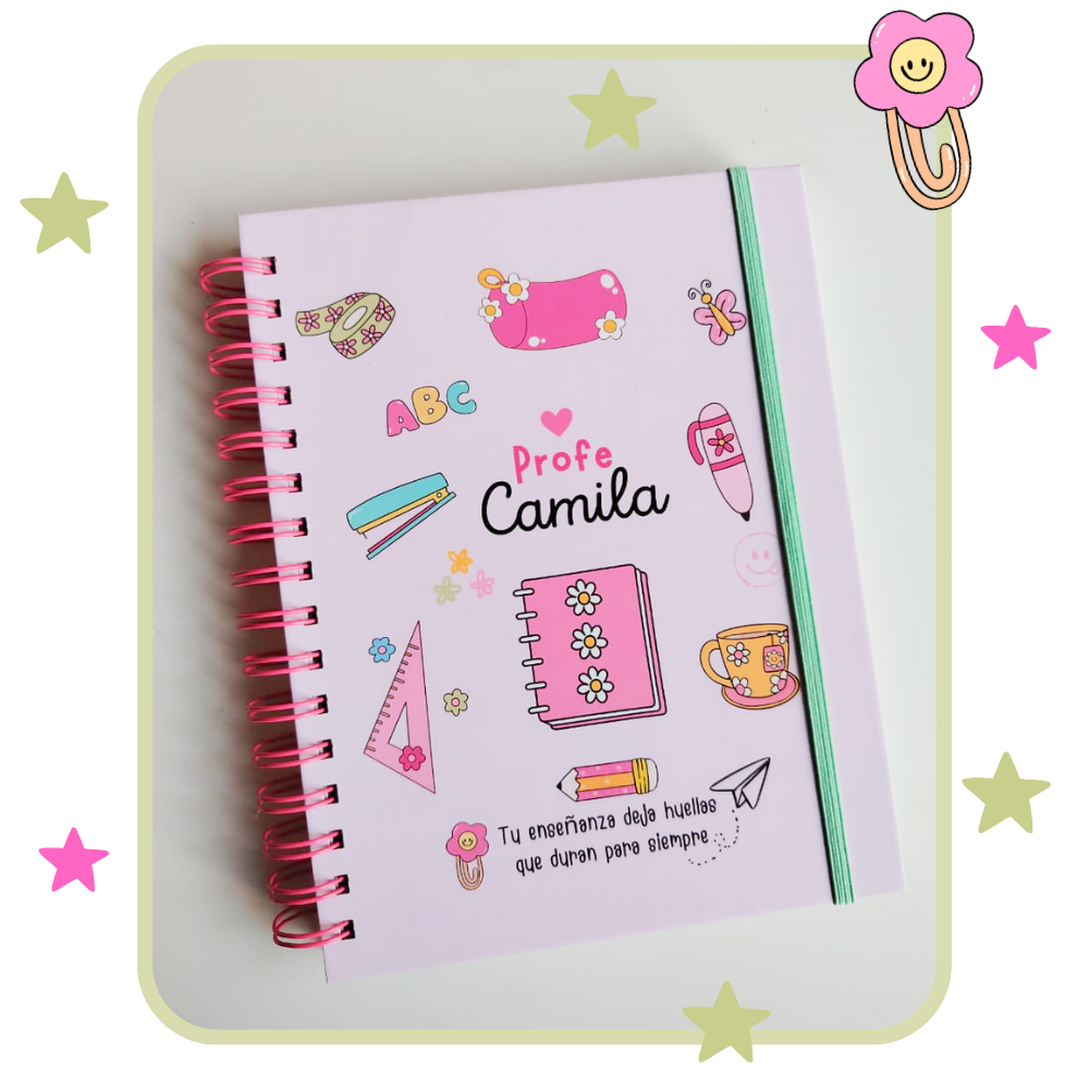 Cuaderno Profe 21,5 x 16,5cm | Tutungarito